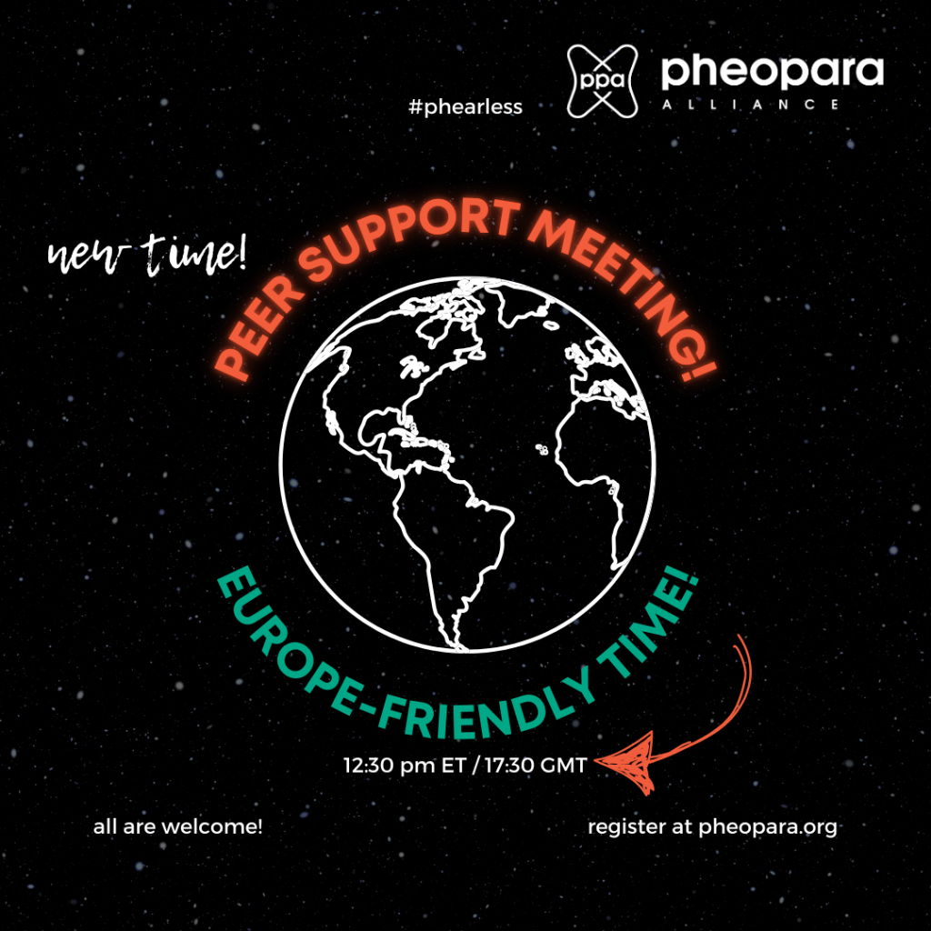 Monthly Peer Support Meeting - Pheo Para Alliance